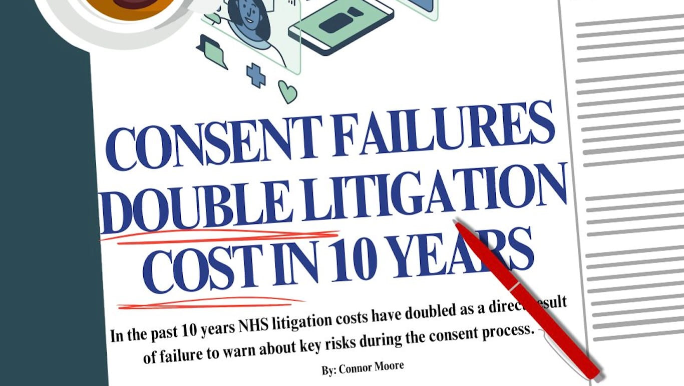 NHS litigation costs for consent failures nearly double in 10 Years ...